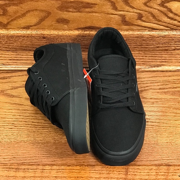 Vans | Shoes | Vans Chukka Low Pro Blackout Shoes | Poshmark